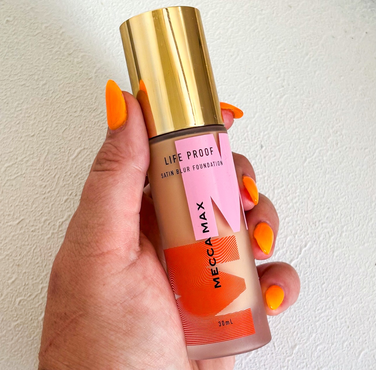 Emmie Reviews – Mecca Max Life Proof Satin Blur Foundation – Emmie's ...